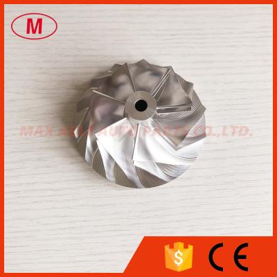 China HX40 60.03/85.98mm 7+7 blades Turbocharger milling/aluminum 2618/billet compressor wheel for sale
