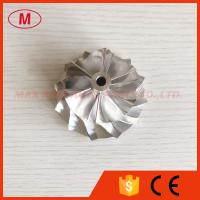 China RHF5HB 50.39/68.01mm 6+6 blades high performance Turbocharger milling/aluminum 2618/billet compressor wheel for sale