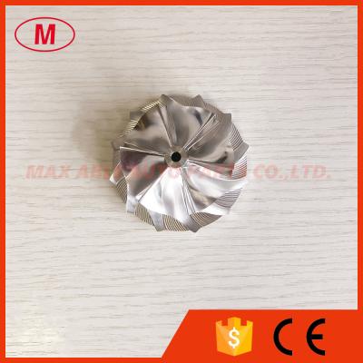 China K04 54.00/70.00mm 6+6 blades turbo milling/aluminum 2618/billet compressor wheel for sale