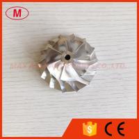 China K16 1062-123-2004 7+7 blades 44.09/63.62mm high performance Turbocharger milling/aluminum 2618/billet compressor wheel for sale