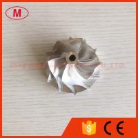 China RHF55 46.50/60.00mm 6+6 blades LEP style high performance turbocharger milling/aluminum 2618/billet compressor wheel for sale