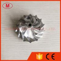 China HX35 56.00/78.00mm 7+7 blades turbocharger milling/aluminum 2618/billet compressor wheel for sale