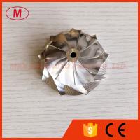 China TD04HL 52.50/68.00mm 9+0 blades high performance turbo milling/aluminum 2618/billet compressor wheel . for sale