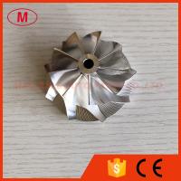 China TD05H 20G 49179-43400 52.56/68.01mm 9+0 blades performance high blade milling/aluminum 2618/billet compressor wheel for sale