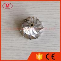 China TD03 11+0 blades 42.00/56.02mm turbo milling/Aluminum 2618/billet compressor wheel for sale