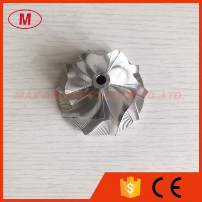 China TD05H 18G reverse 50.39/68.01mm 5+5 blades performance high blade height milling/aluminum 2618/billet compressor wheel for sale
