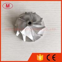 China TD07S forward 53.91/78.00mm 5+5 blades high performance turbo milling /aluminum 2618/billet compressor wheel for sale