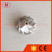 China KP39 35.57/46.00mm 6+6blades high performance Turbo aluminum 2618/billet compressor wheel superback 2.81 for sale