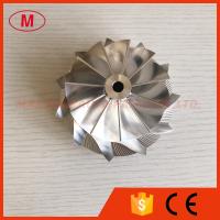 China T88-38G 76.00/96.00mm 11+0 blades high Superback turbo milling/aluminum 2618/billet compressor wheel for sale