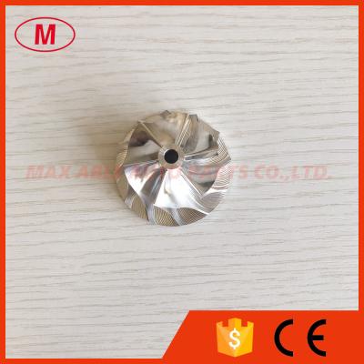 China RHF4H 35.30/47.00mm 6+6 blades Turbocharger milling/aluminum 2618/billet compressor wheel for VIBR/VN3 for sale
