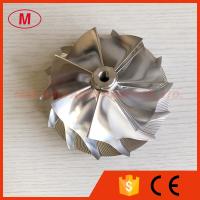 China GTA4510  85.00/110.00mm 7+7 blades high performance turbocharger milling/aluminum 2618/billet compressor wheel for sale