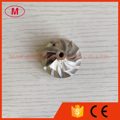 China GT12 26.85/38.40mm 6+6blades high performance Turbo milling/aluminum 2618/billet compressor wheel for sale