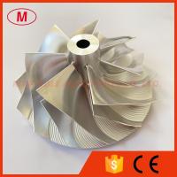 China GT3584 7+7 blades 59.08/76.13mm turbocharger milling/aluminum 2618/billet compressor wheel for racing for sale