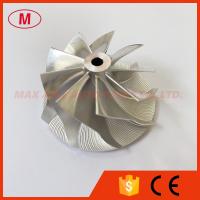 China TD03 39.10/46.00mm 9+0 blades high performance turbocharger milling/aluminum 2618/billet compressor wheel for sale