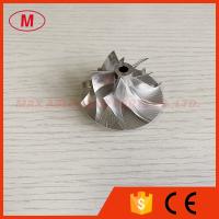 China GT15-25 34.70/49.00mm 5+5blades 717694-0017 1102-017-403 Turbo Aluminum 2618 /milling/billet compressor wheel for 740080 for sale