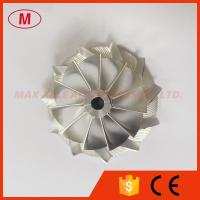 China GTA15-25 39.61/56.02mm 701374-0003 1102-022-402 11+0 blades high performance turbo aluminum 2618/billet compressor wheel for sale