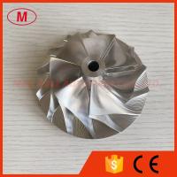 China MP51 66.98/99.01mm 807575 7+7blades turbo aluminum 2618/milling/billet  compressor wheel for sale