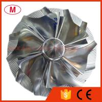 China GTB6041 Forward 94.00/141.27mm 6+6 blades 452702-0009 Bullet Head turbo milling/aluminum 2618/billet compressor wheel for sale