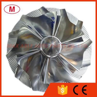 China GTB6041 Forward 94.00/141.27mm 6+6 blades 452702-0009 Bullet Head turbo milling/aluminum 2618/billet compressor wheel for sale