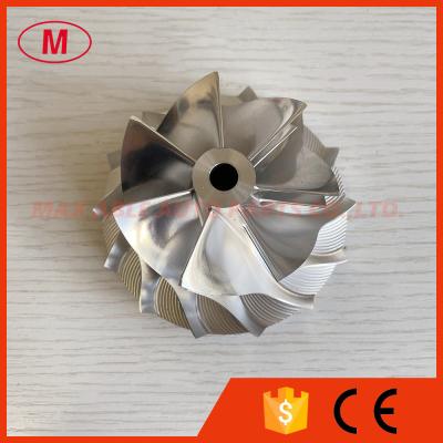 China S300 316538 64.49/88.55mm 7+7 blades turbocharger milling/aluminum 2618/billet compressor wheel for 318974/316536 for sale