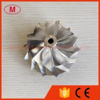 China S200-EFR 1283-123-2007 62.60/84.48mm 7+7 blades high peroformance turbo aluminum 2618/milling/billet compressor wheel for sale