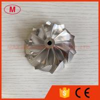 China TD04HL reverse 50.38/68.00mm 10+0 blades  high performance turbo milling/Billet compressor wheel for sale