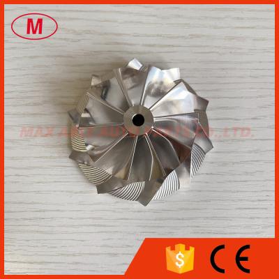 China TD04HL reverse 50.38/68.00mm 10+0 blades  high performance turbo milling/Billet compressor wheel for sale