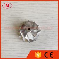 China KP39 5443-123-2007 1303-039-401 34.50/46.00mm 6+6 blades milling/aluminum 2618/billet compressor wheel for 5439-970-0005 for sale