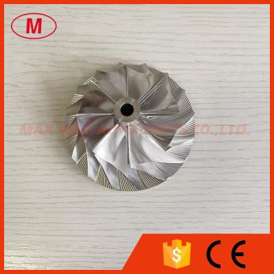 China HX40 3599593 8+8 blades 56.00/83.03mm turbo milling/aluminum 2618/billet compressor wheel for 3534921/4035626/3532494 for sale