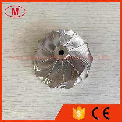 China GT3582R GEN ll reverse 65.70/82.46mm 10+0 blades point milling turbo milling/aluminum 2618/billet compressor wheel for sale