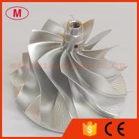 China HX40 60.00/85.00mm 11+0 blades point milling high performance Turbocharger milling/Aluminum 2618/billet compressor wheel for sale