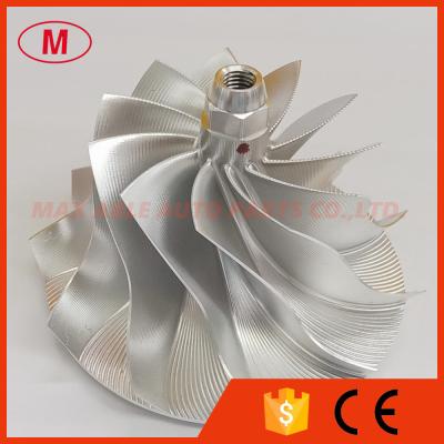 China HX40 60.00/85.00mm 11+0 blades point milling high performance Turbocharger milling/Aluminum 2618/billet compressor wheel for sale