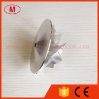 China HX35 forward 3599649 54.00/77.98mm 7+7 blades point milling turbo milling/aluminum 2618/billet compressor wheel for sale