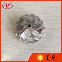 China RHF5HB 54.06/71.40mm 7+7 Blades high performance slimnose aluminum 2618/billet compressor wheel FOR racing for sale