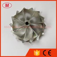 China TD05H reverse 451470-0001 66.65/84.00mm 7+7 blades performance turbo aluminum 2618/milling/ Billet compressor wheel for sale