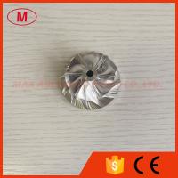 China TF035 13T 38.35/51.00mm 6+6 blades turbocharger milling/aluminum 2618/billet compressor wheel for sale