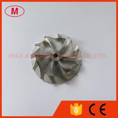 China TD04HL 16G 48.30/68.00mm 6+6 blades forward turbo milling/billet compressor wheel for sale