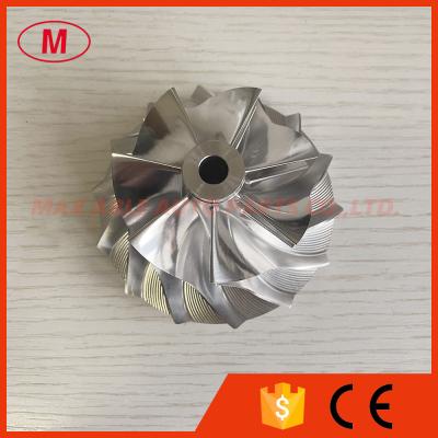 China S300 60.00/83.56mm 172463 7+7 blades turbo milling/aluminum 2618/billet compressor wheel for 177272(S300SX3-60) for sale