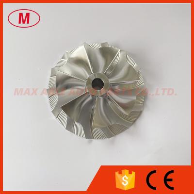 China 67.00/90.00mm forward 7+7 Blades turbo aluminum 2618/milling/Billet compressor wheel ​ for sale