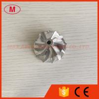 China RHF5 reverse 37.18/47.95mm 6+6blades high performance turbo milling/aluminum 2618/billet compressor wheel for 06K145713J for sale