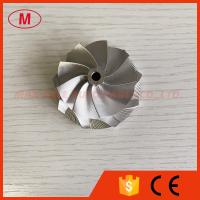 China TD04HL 20T 49189-X 47.04/58.00mm 9+0 blades point milling Turbocharger milling/aluminum 2618/billet compressor wheel for sale