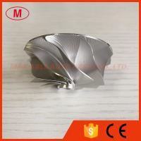 China TD04HL 20T 49189-X 47.04/58.00mm 9+0 blades point milling Turbocharger milling/aluminum 2618/billet compressor wheel for sale