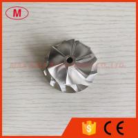 China RHF4V 39.34/52.50mm 6+6 blades Turbocharger milling/aluminum 2618/billet compressor wheel for VB17 TOYOTA for sale