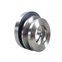 China AISI 304 201 Stainless Steel Strip Cut Edge Round Hardness 43-47hrc for sale