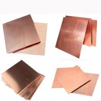 China Customized Thickness Red Copper Plate C26800 C27200 Shiny Colour Cu Sheet Large in Stock for sale