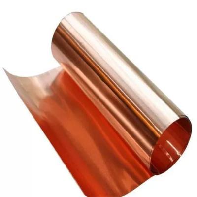 China C10100 Copper Sheet Coils Plate C10200 C10300 C10400 Strip Sheet Decoration for sale