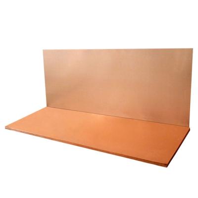 China Wholesale Prime Quality Copper Plate Thin Thickness 1mm  Brass Copper Sheet for sale