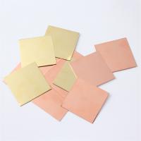China Factory Price Big Stock 120mm Thickness Red Copper Plate Copper Sheet C28000 C26000 C34500 for sale