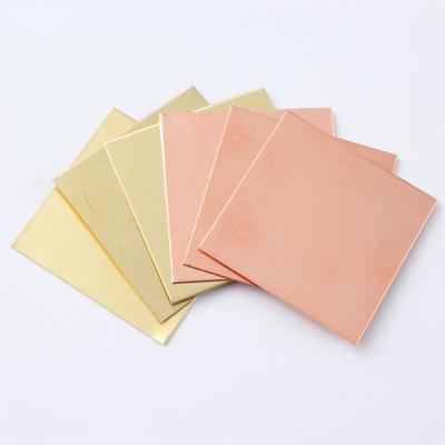 China C11000 C101 2-90mm Copper Sheet Plate Hard Half-Hard 99.9% Pure Copper Red Copper Plate for sale