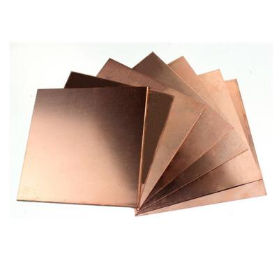 China C11500 C11600 C12000 C12200 2 - 90mm Cu Profile Hard Half-Hard 99.9% Red Copper Plate For Industry Application for sale